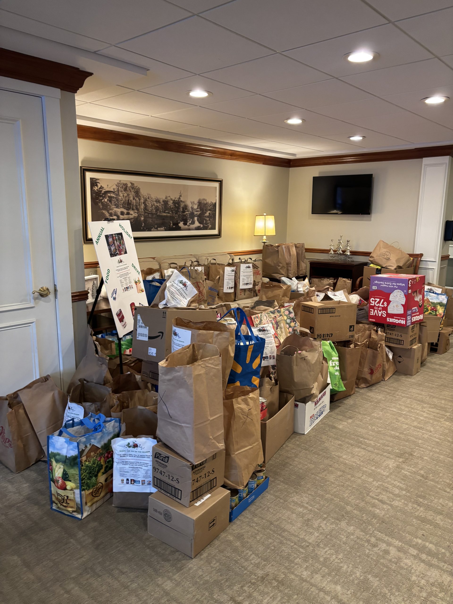 ESLC Proudly Donates 1,500 Pounds of Food & Personal Items to the ...