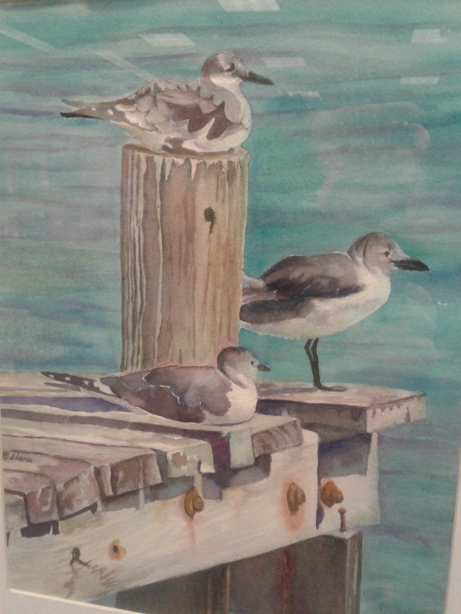 1570 Gallery Presents: "Colorful Souls" Watercolors by Sherry Davis ...